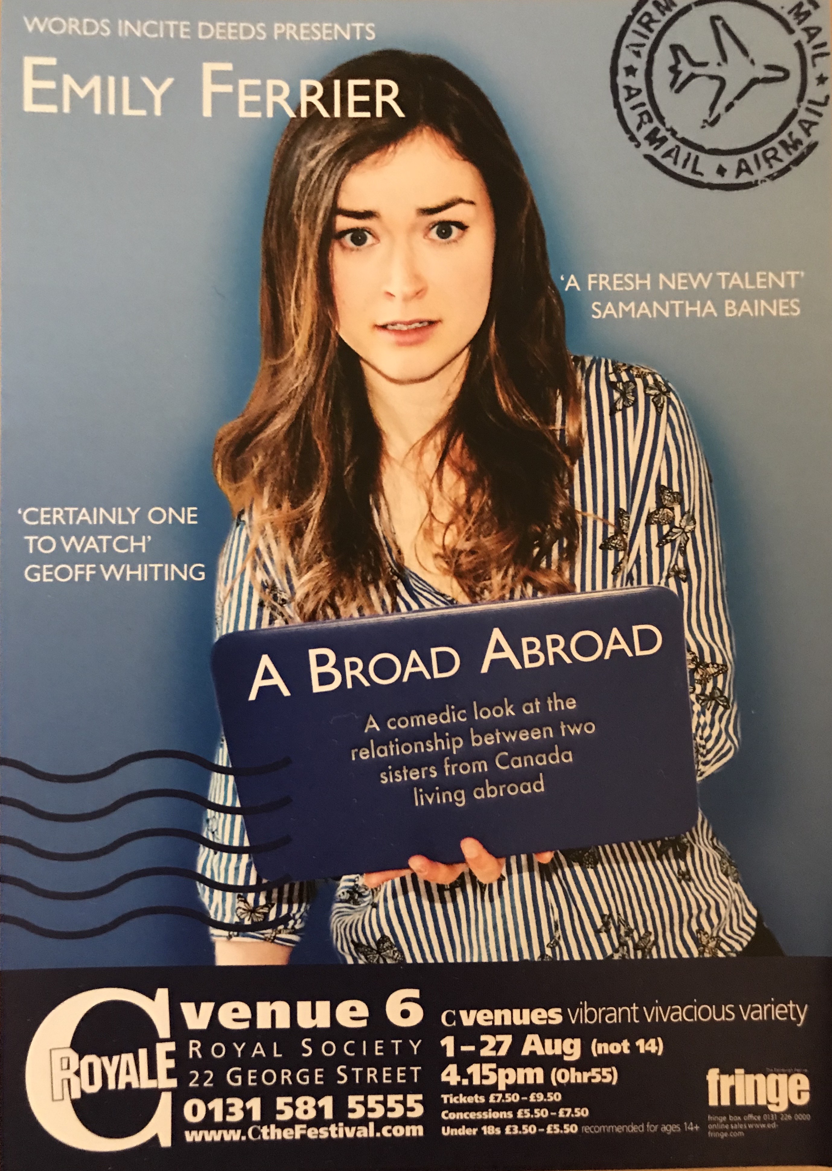 Emily Ferrier – THE COMEDY NERD