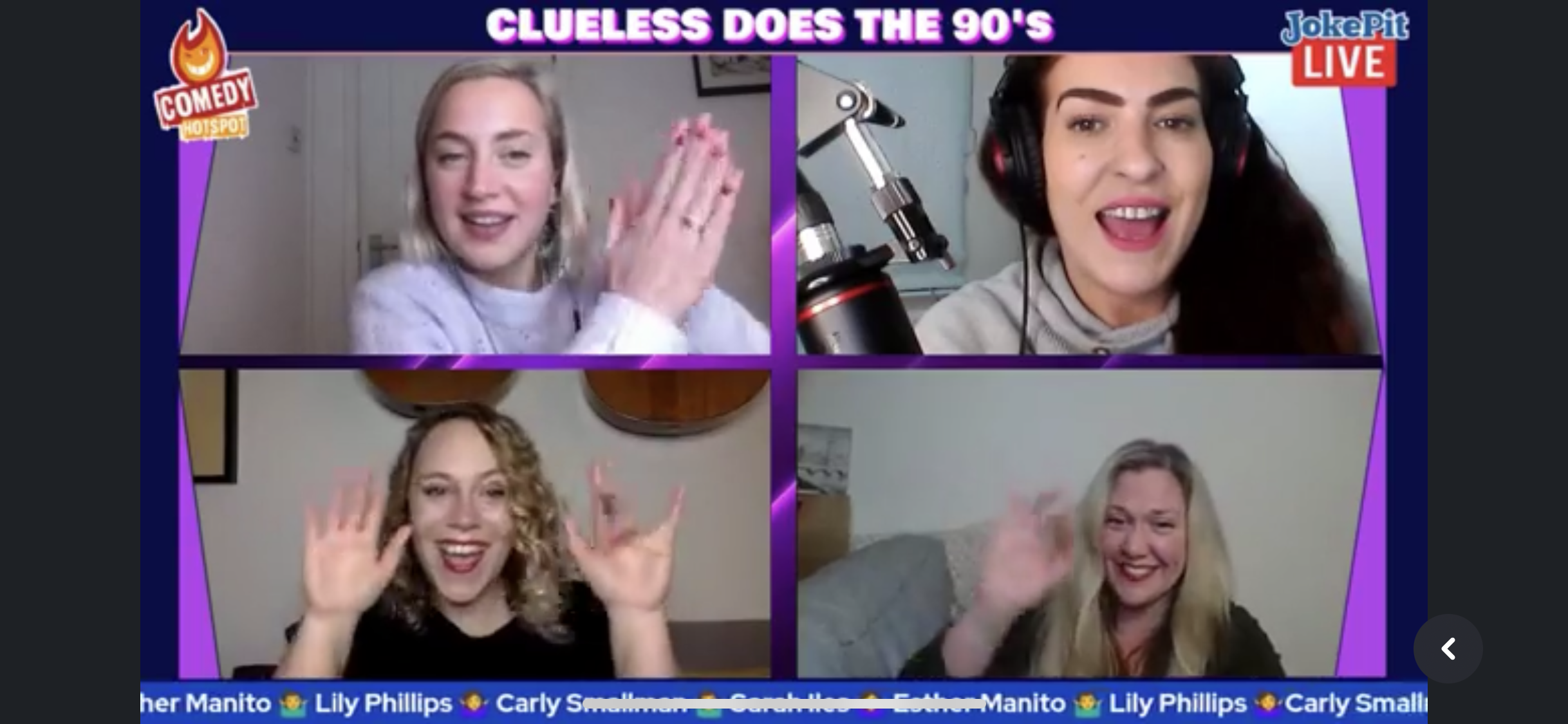 Sarah Iles – THE COMEDY NERD