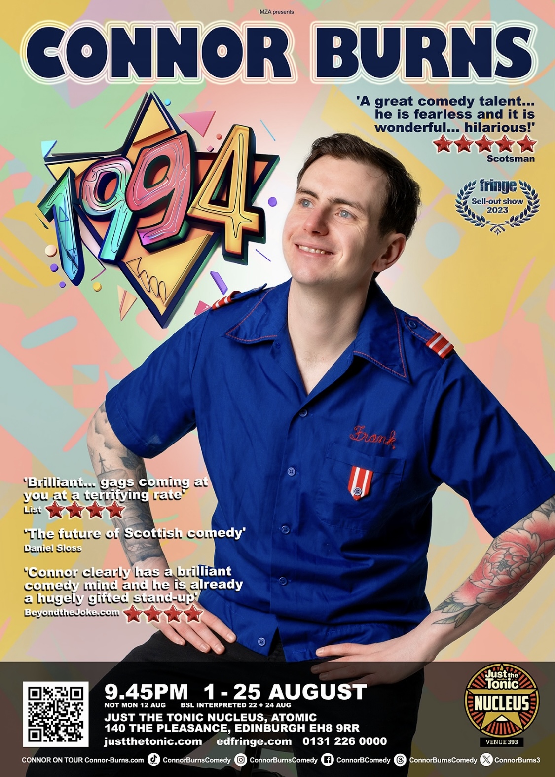 Connor Burns – The Comedy Nerd