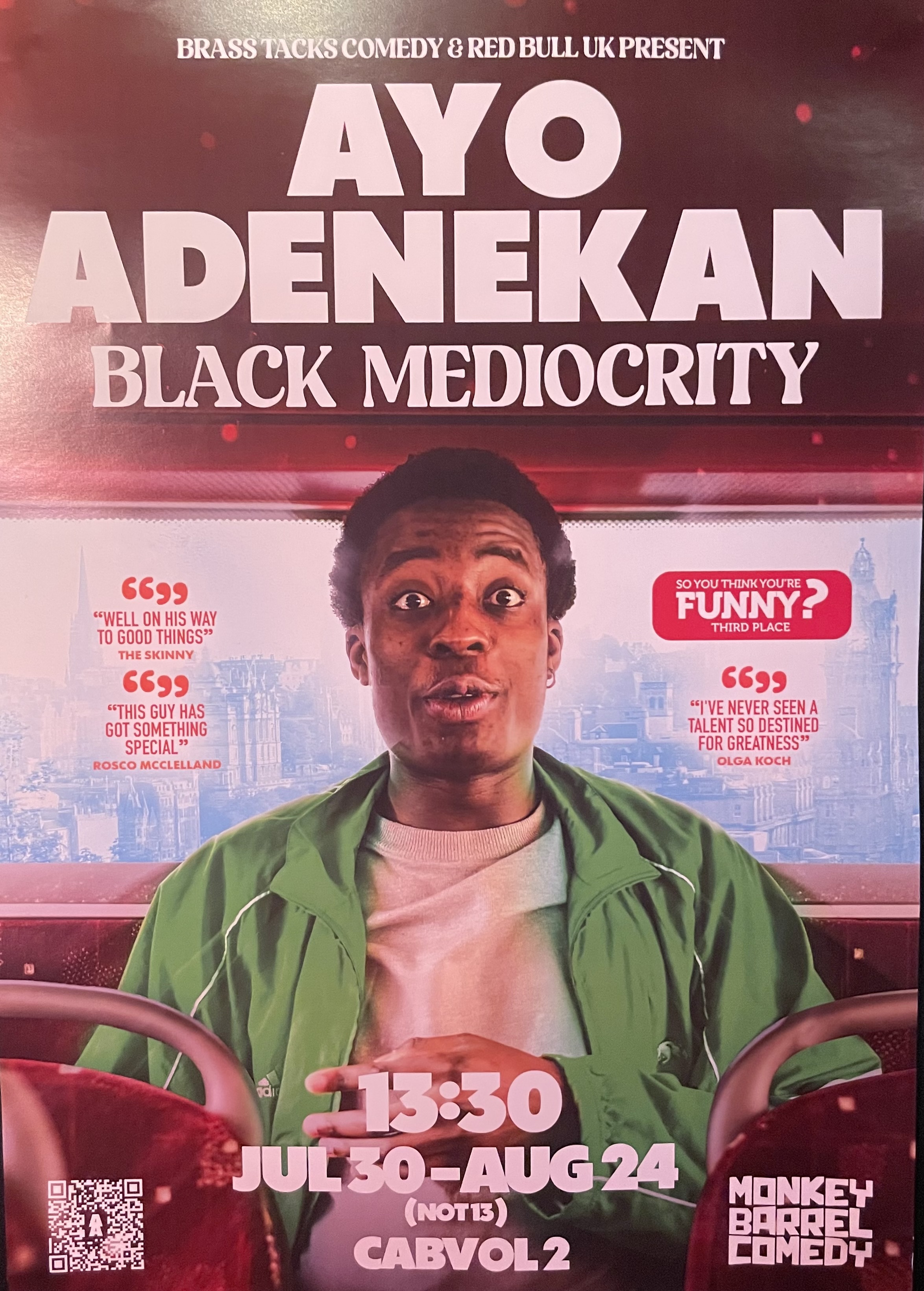 Ayo Adenekan – THE COMEDY NERD