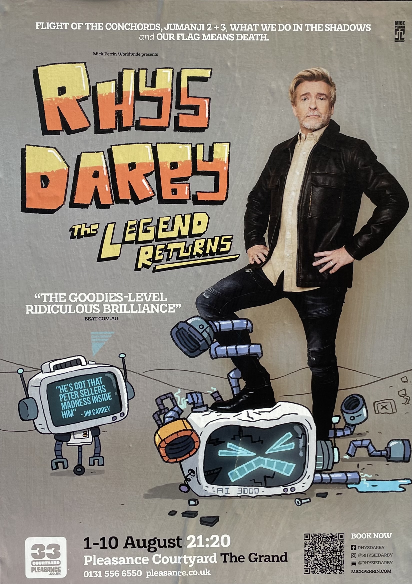 Rhys Darby – THE COMEDY NERD